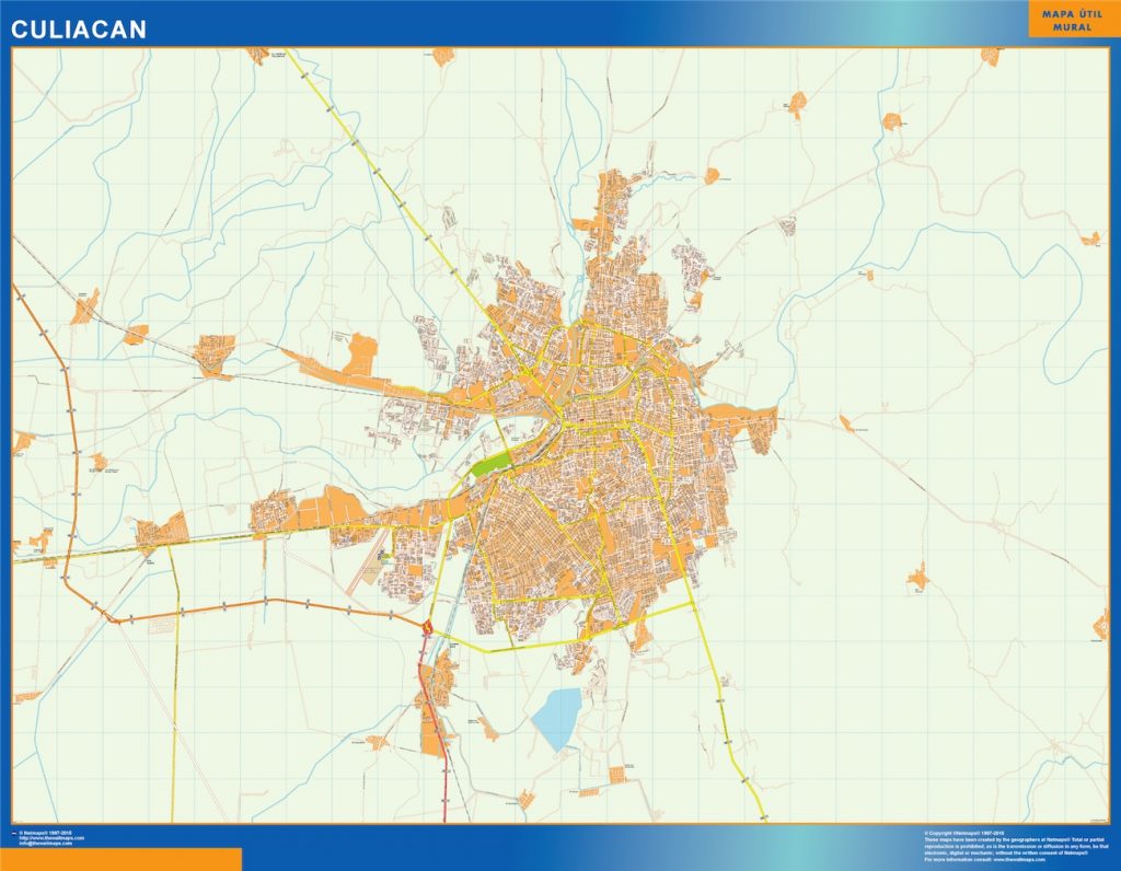 Mapa Cuernavaca en Mexico para pared | Mapas Cantabria y Santander ...