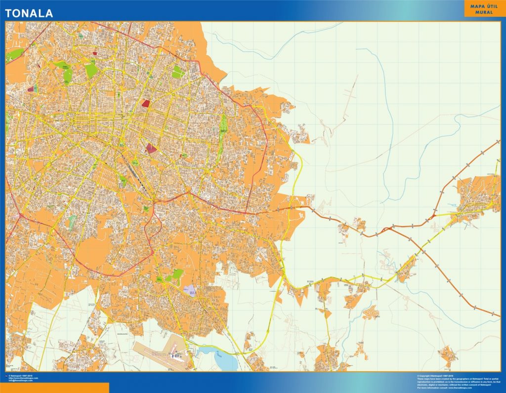 Mapa Ixtapaluca en Mexico para pared | Mapas Cantabria y Santander ...