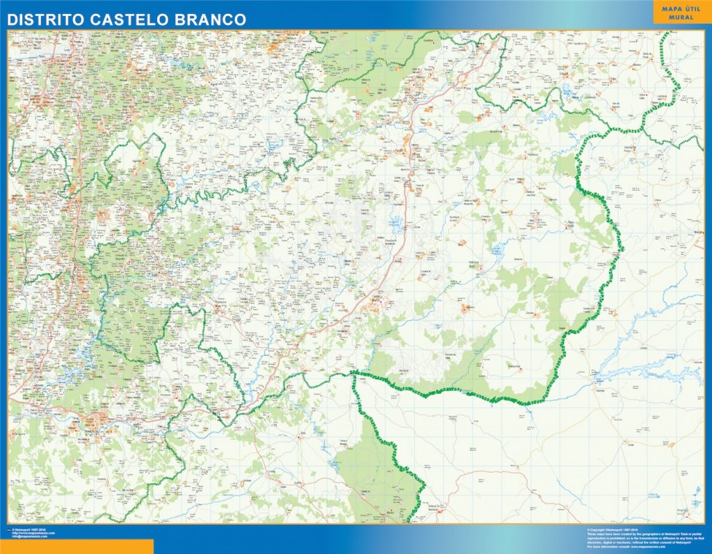Mapa distrito Lisboa para pared | Mapas Cantabria y Santander grandes ...